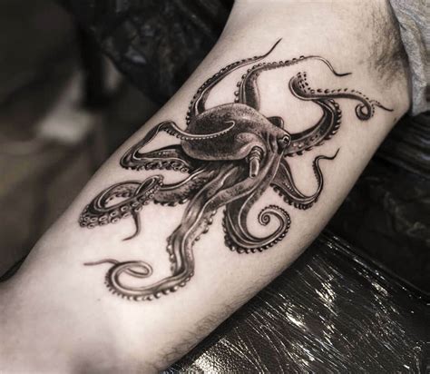 Octopus Tattoo By Guillaume Martins Photo