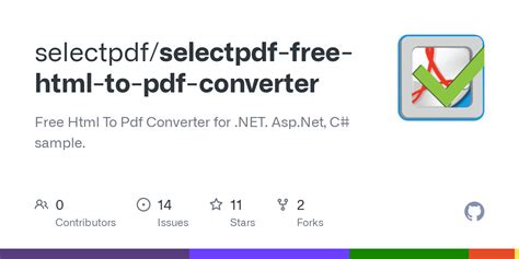 Issues Selectpdf Selectpdf Free Html To Pdf Converter GitHub