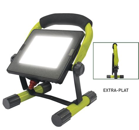 Projecteur LED CHANTIER ECO extra plat 50W 5000lm 5000K étanche IP65