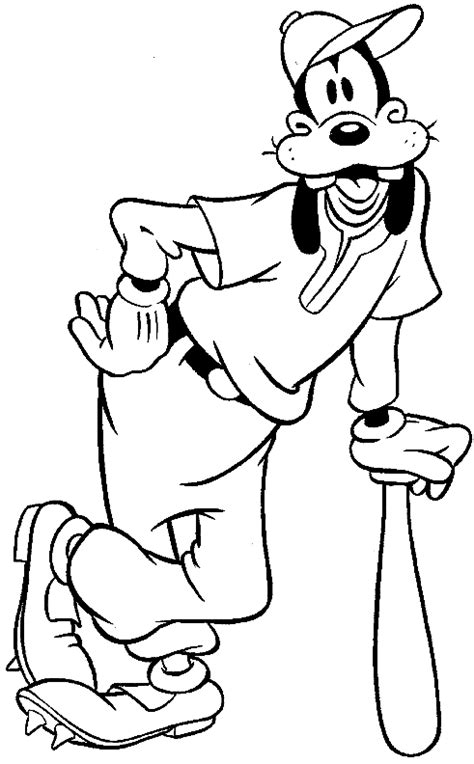Dibujo Goofy Tribil N Para Colorear