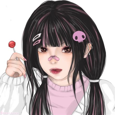 Kuromi Anime Girl Aesthetic Edu Svet Gob Gt