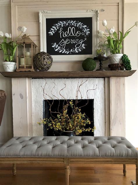30 Ideas To Decorate A Fireplace Mantel Homedecorish