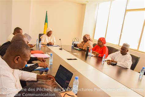 Audience avec le Ministre des Pêches des Infrastructures Maritimes et