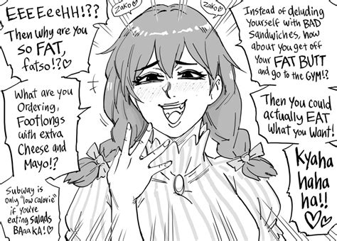 Safebooru 1girl Absurdres Bb Baalbuddy Blush English Text Freckles Greyscale Highres
