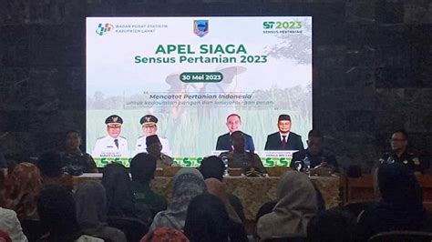 Wujudkan Masa Depan Cerah Petani Indonesia Lahat Siap Sukseskan Sensus