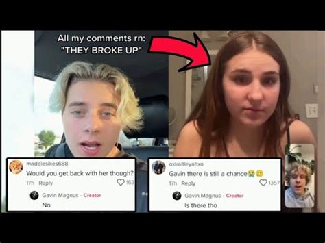Gavin Magnus REACTS To Piper Rockelle And Lev Cameron BREAK UP