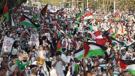 Besok Ratusan Ribu Massa Kumpul Di Monas Gelar Aksi Bela Palestina Ayo