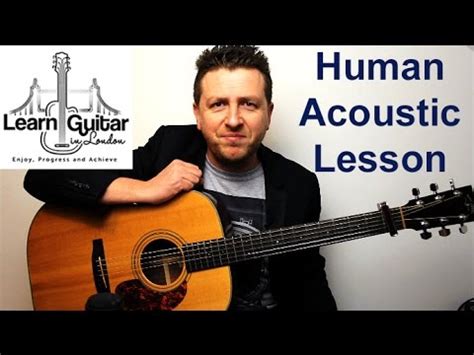 Human Rag N Bone Man Acoustic Guitar Lesson Drue James Youtube