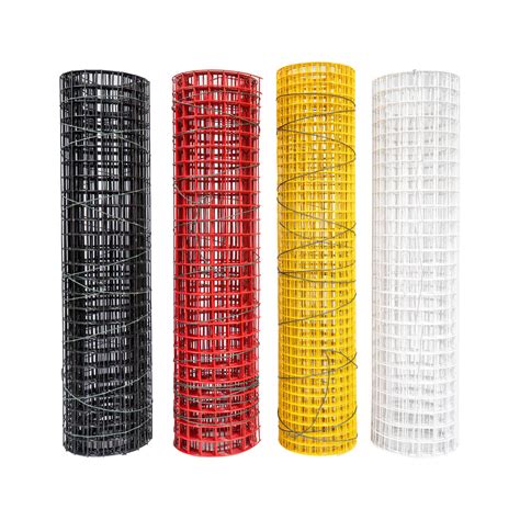 10 Gauge Black Wire PVC Coated Galvanized Welded Wire Mesh Panel