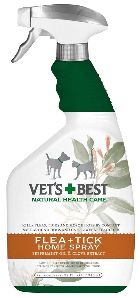 The Best Vet S Best Natural Flea Tick Home Spray 32 Oz New Click