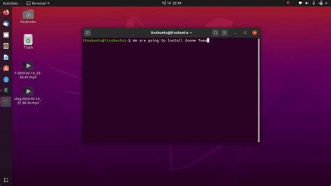 Install Gnome Tweak Tool In Ubuntu Lts Youtube