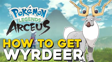 Pokemon Legends Arceus How To Get Wyrdeer How To Evolve Stantler Guide