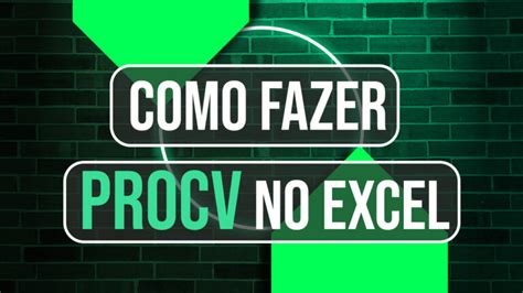 Como Fazer PROCV No Excel Mestres Do Excel