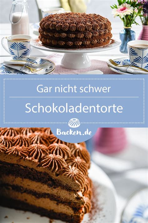 Schokotorte Rezept Dr Oetker Rezept Schokoladentorte Rezept