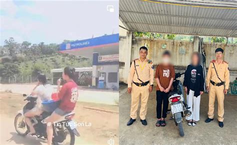 Hai nữ sinh vừa chạy xe vừa tắm trên đường Tuổi Trẻ Online