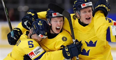 Taas huima MM puolivälierä Ruotsi pysäytti Sveitsin sensaation