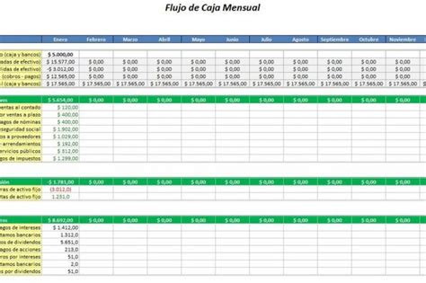 Planilla De Excel Para Flujo De Caja Planos Cajas Informática Images