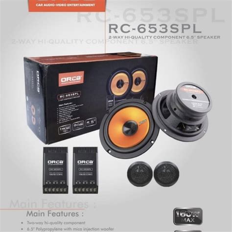 Jual Speaker Split Speaker Mobil Orca RC 653 SPL Shopee Indonesia