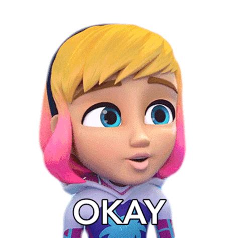 Okay Gwen Stacy Sticker Okay Gwen Stacy Spidey And His Amazing