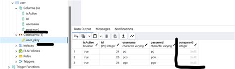 how to properly define a onetoone relationship with typeorm using nestjs and postgresql stack