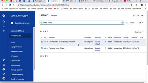 how to filter issues or tickets by label in jira youtube