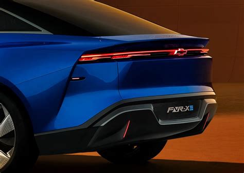 Chevrolet Unveils The FNR XE Concept An Electric Four Door Coupe For