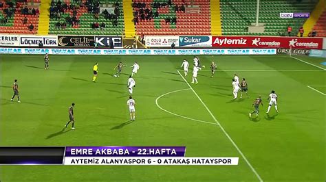 Aytemiz Alanyaspor Sezonu T M Golleri Spor Toto S Per Lig