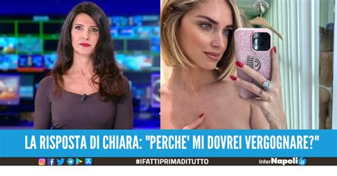 Chiara Ferragni Nuda Sui Social La Giornalista Del TG5 La Attacca