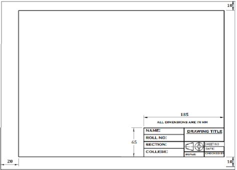 Drawing Sheet Engineering Drawing Notes Teachmint Off