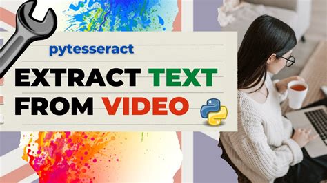 extract text from video pytesseract youtube