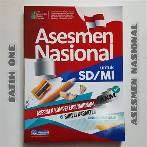Jual Buku Asesmen Nasional SD MI Plus AKM Survei Karakter Original