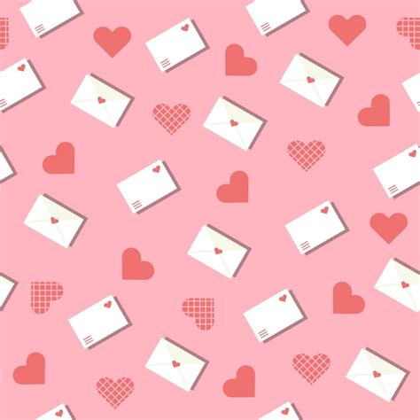 Amor Y Carta De Fondo Transparente Vector Premium
