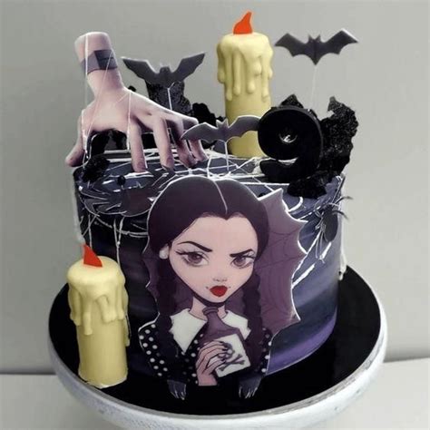 Tortas De Merlina Addams Para Inspirarse Todo Bonito Avengers