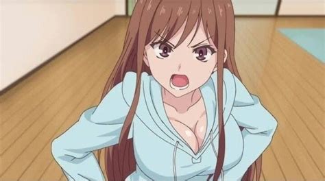A Woman With Long Hair Standing In A Room