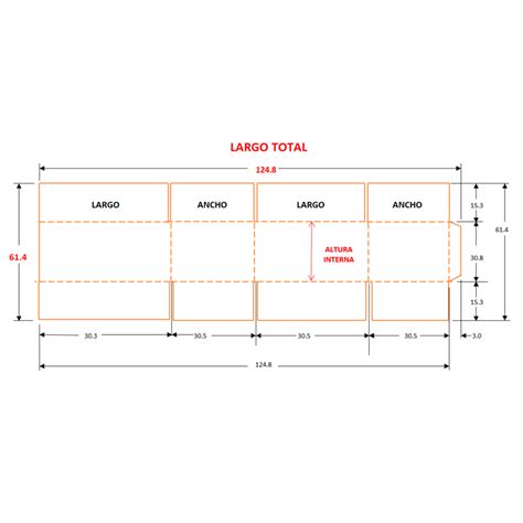 Plano Cajas de Cartón ONLINE