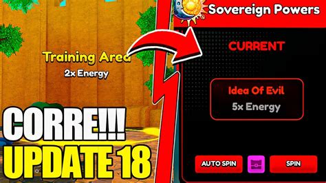 CORRE UPDATE 18 2X ENERGY GIREI E PEGUEI NOVO ETERNO ANIME SOULS