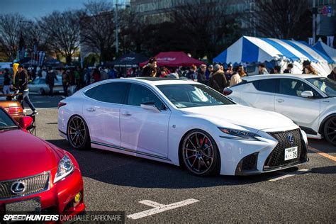 Slammed Lexus Ls F Sport Turns Heads In Tokyo Lexus Enthusiast
