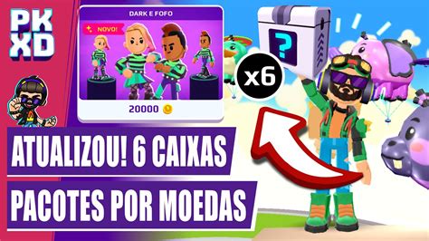PK XD ATUALIZOU RESGATE AS 6 CAIXAS E MUITOS PACOTES POR MOEDAS PET