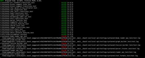 Syntaxnet Bazel Test Failure ParseyMcParseface Unusable Due To