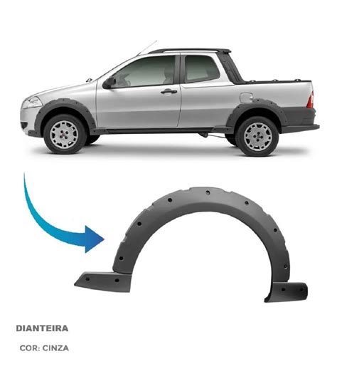 Moldura Paralama Esq Strada Working Original Pontofitpecas