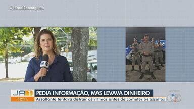 JA 1ª Edição Homem é preso suspeito de roubos em Goiânia Globoplay