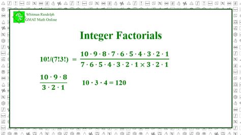 integers factorials youtube