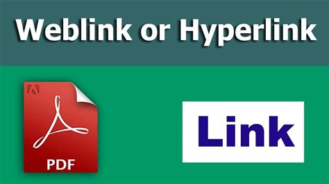 how to create a weblink or hyperlink in pdf form using adobe acrobat pro youtube
