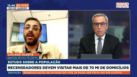 Censo 2022 já entrevistou quase 60 milhões de pessoas 01 09 2022