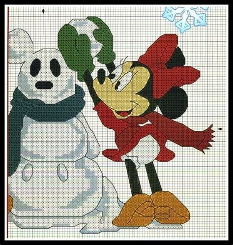 Punto Croce Per I Bambini La Mia Passione Schemi Disney Natalizi