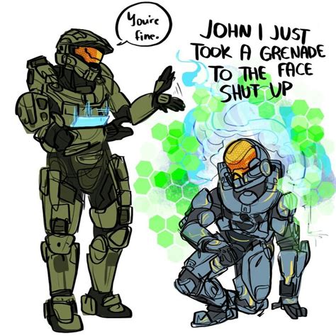 Halo Master Chief Kelly Eagle And The Rabbit Halo Funny Halo