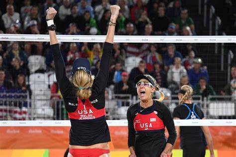 Kerri Walsh Jennings And April Ross Win Again Volleyball Results
