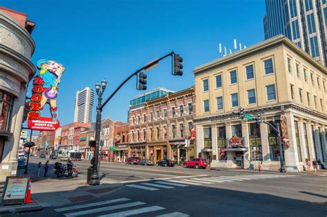 Downtown Nashville TN Puzzle In Street View Jigsaw Puzzles On