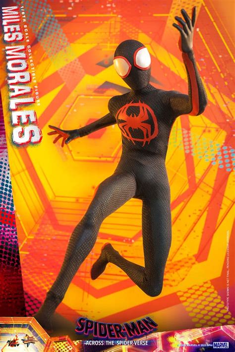 Hot Toys Miles Morales Spider Man Across The Spider Verse Movie