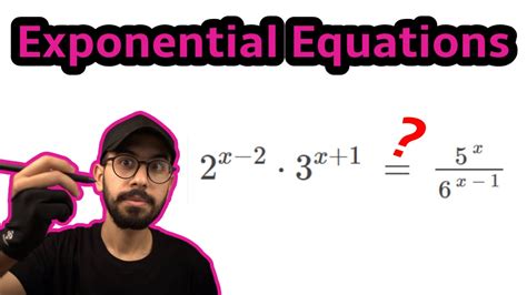 How To Solve Exponential Equations Youtube